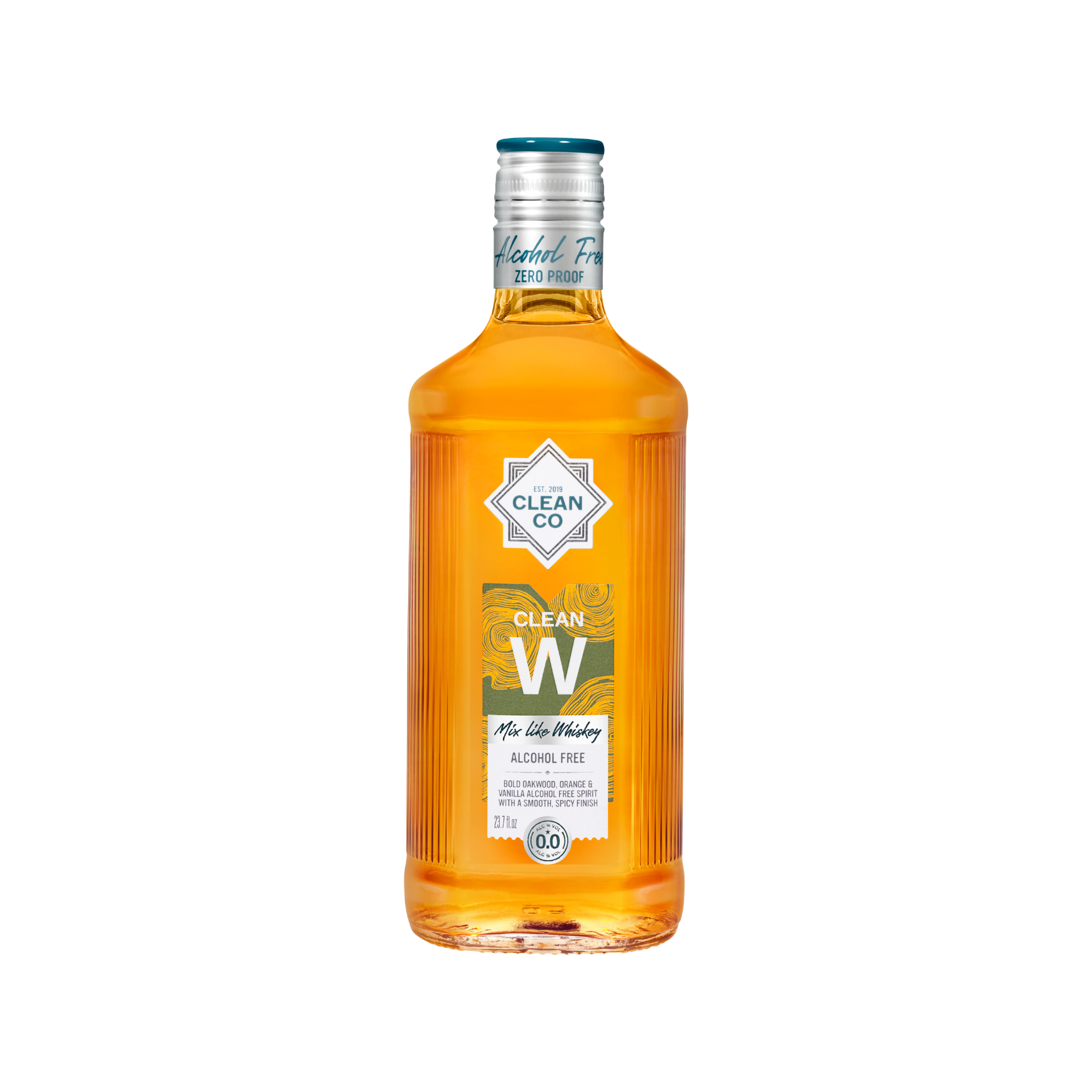 Clean W⎜Zero-Proof Whiskey Alternative